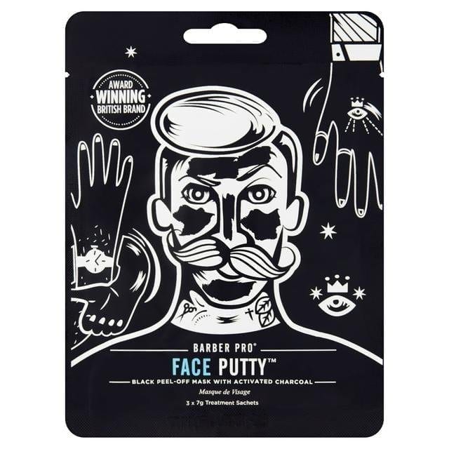 BARBER PRO FACE PUTTY BLACK PEEL-OFF MASK - Vmondo ΜΠΑΧΑΤΟΥΡΗΣ