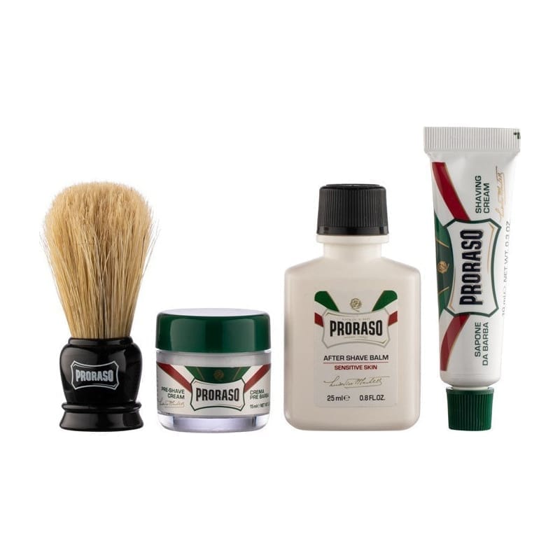 PRORASO TRAVEL SHAVE KIT - Vmondo ΜΠΑΧΑΤΟΥΡΗΣ