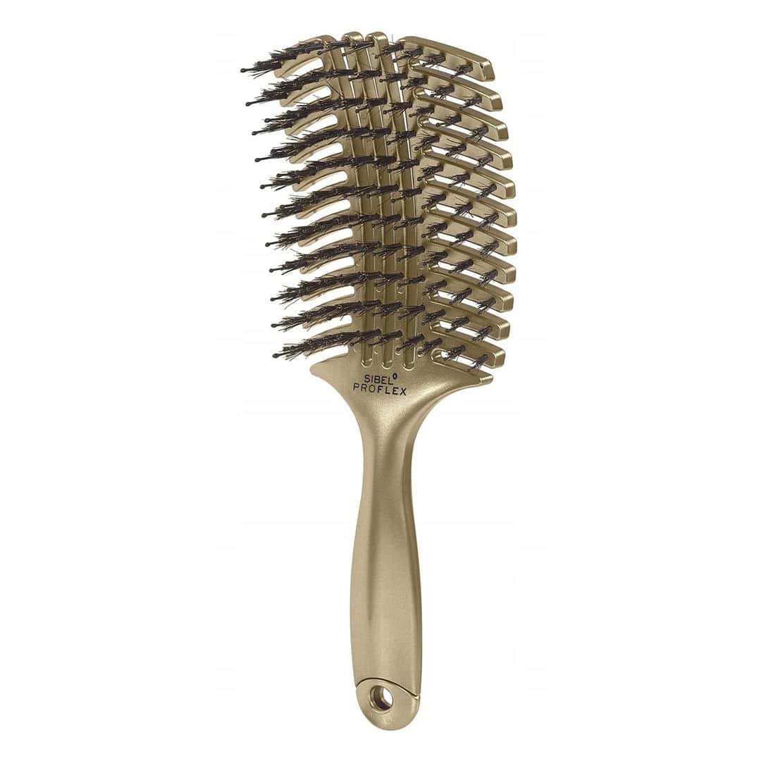 ΒΟΥΡΤΣΑ ΧΤΕΝΙΣΜΑΤΟΣ SIBEL ΕΠΑΓΓΕΛΜΑΤΙΚΗ GOLD (Proflex Brush) - Vmondo ...